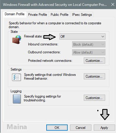 How To Turn Off Firewall In Windows 10 8 7 2025 TechMaina