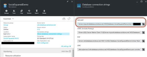 Configuring The Connection String Social Squared 20132016 9