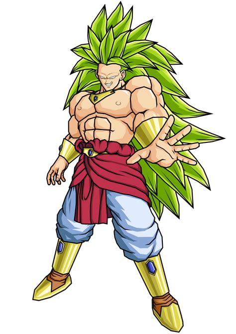 Lssj3 Broly By Spinoinwonderland On Deviantart