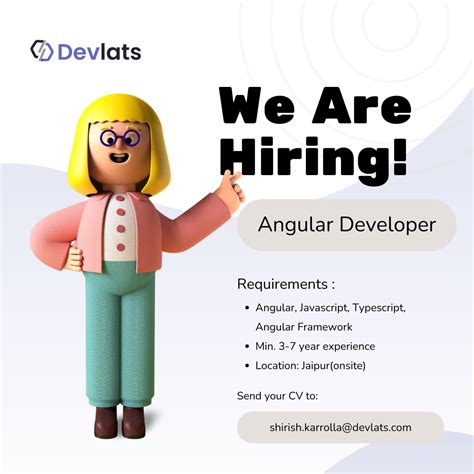 Sirish K On Linkedin Angular Angulardeveloper Jaipurjobs