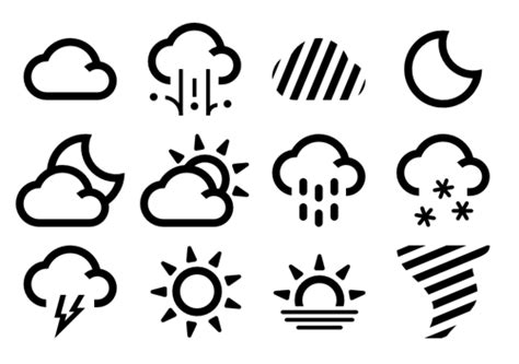 Collection Of Png Weather Black And White Pluspng