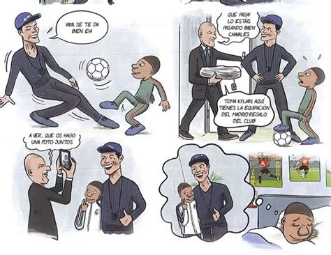 Kylian Mbappe Labels Trip To Real Madrid The Best Day Of His Life In His New Comic Book