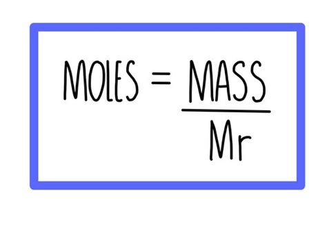 Concentration And Moles Aqa — The Science Sauce