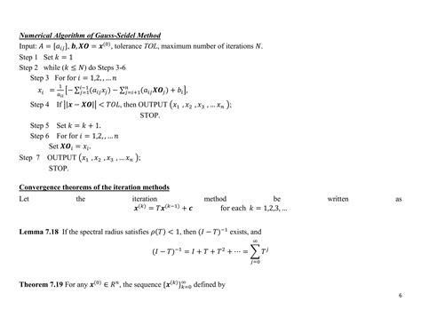 the jacobi and gauss seidel iterative methods pdf
