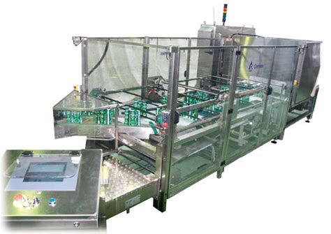 Automatic Shrink Wrapping Machine Continuous Motion Bottle For Bricks Ritm Industry