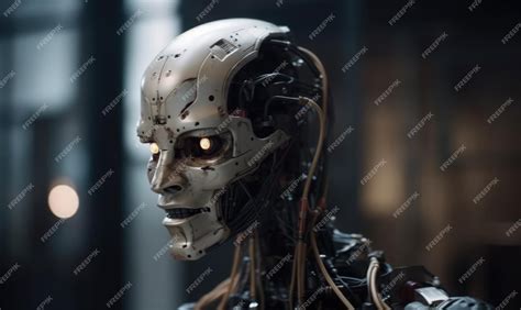 Premium Ai Image Artificial Intelligent Humanoid Robot Still In Skeleton Stage Assemble In