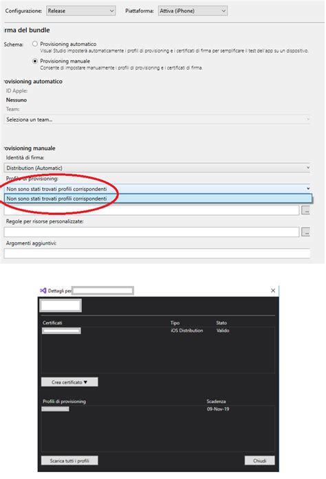 App Store My S Project Does Not Find The Provisioning List Stack Overflow