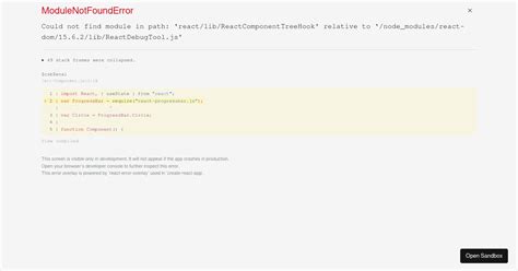 React Boilerplate Codesandbox