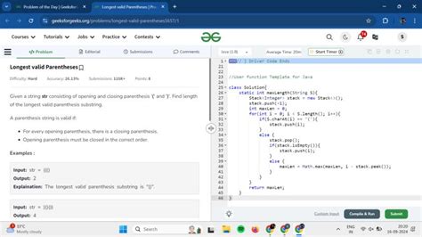Geekstreak2024 Deutschebank Geeksforgeeks Day5 Codingjourney