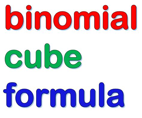 Binomial Cube Formula Problem 3