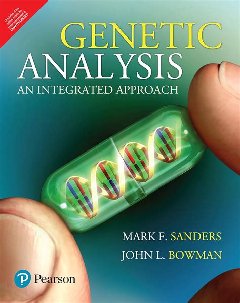 Genetic Analysis An Integrated Approach Sanders Bowman 9789332578555 Books