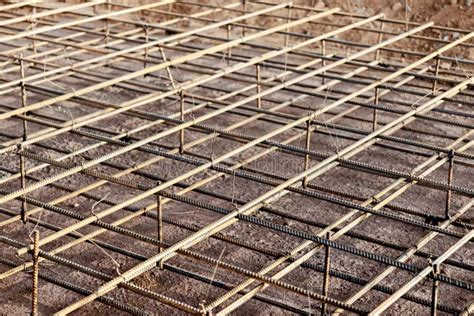 Spatial Reinforcement Of The Floor And Foundation With Reinforcement Preparing The Foundation