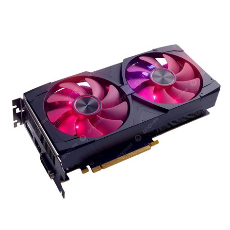 High Performance Red And Black Dual Fan Gaming Gpu Performance Red And Black Dual Fan Gaming