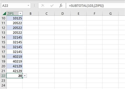 How To Count Items In An Excel List TechRepublic