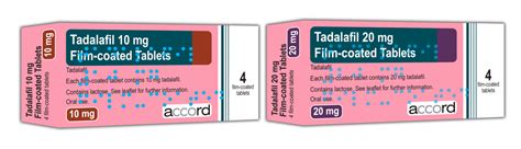 Tadalafil Accord Healthcare Generic And Biosimilar Medicines