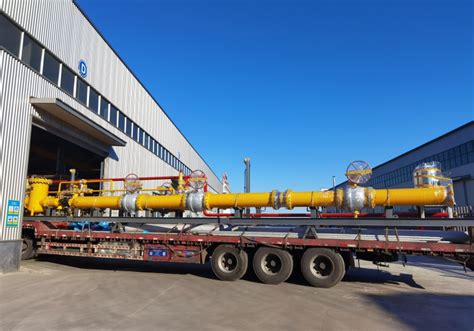 生产现场 低温储罐 调压柜 调压计量撬 气空温式气化器 山东中能智华能源装备科技有限公司