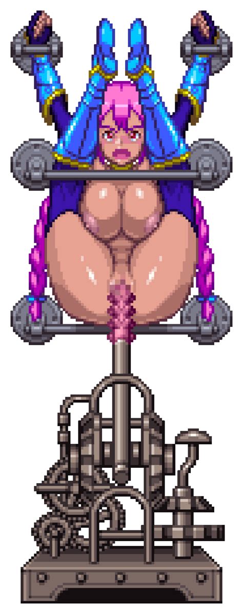 Rule 34 Animated Animated  Bondage Bound Braid Braids Breasts Chijoku No Troll Busters