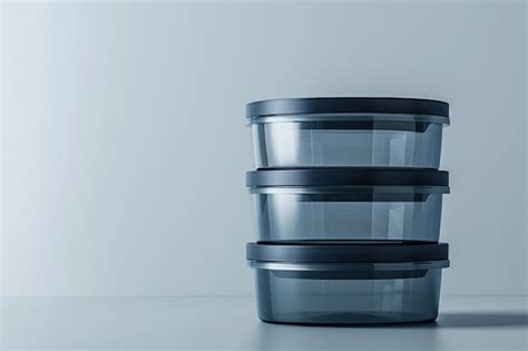 Reusable Container Packaging Mockup Premium Ai Generated Image