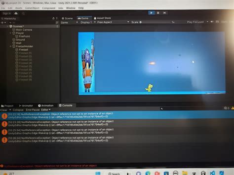 Help With Firing Projectile Explanation In Comments Runitytutorials