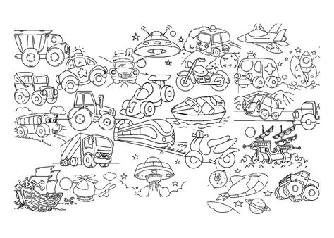 Распечатать раскраски несколько на листе 86 фото