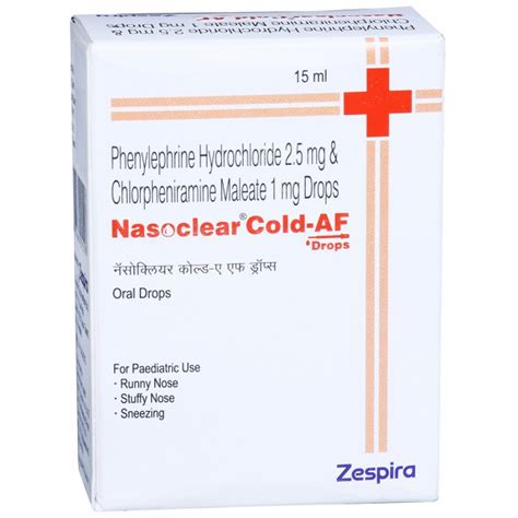 Buy Nasoclear Cold Af Drop 15 Ml In Wholesale Price Online B2b