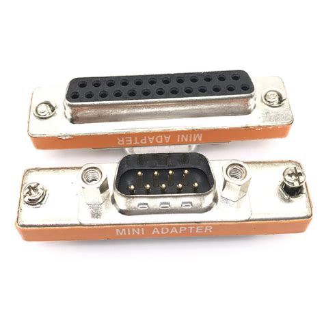 Db25p母 Dp9p公转换接头9针串口 并口交叉接点台湾头免焊接带螺丝 阿里巴巴