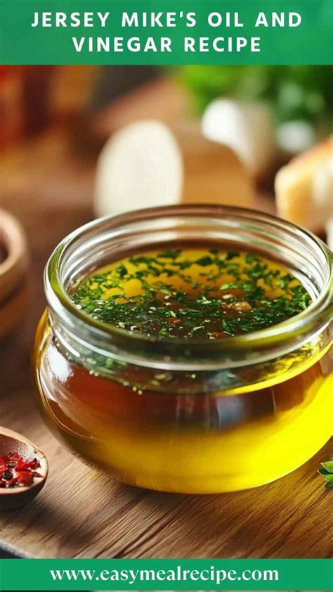 Jersey Mikes Oil And Vinegar Recipe Easy Meal Recipe