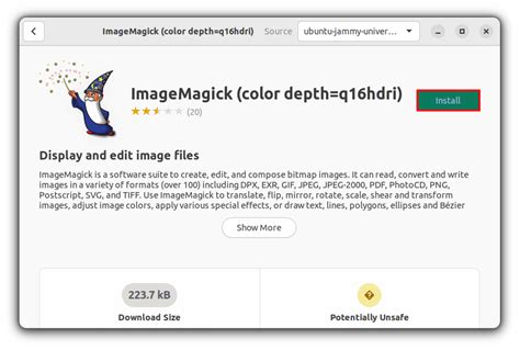 install imagemagick on ubuntu