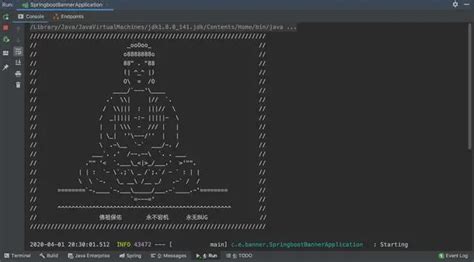 我把 Spring Boot Banner 换成了美女背景后 Java技术栈