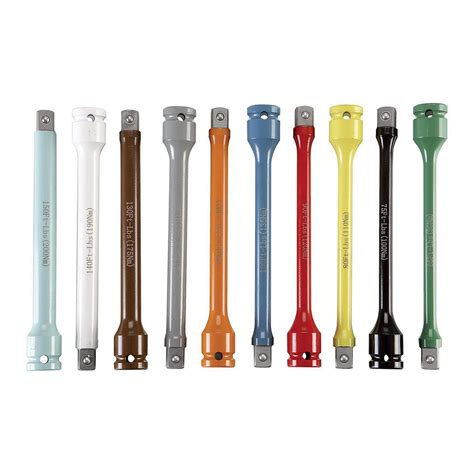 Torque Extension Tool Set With 90 120 Ft Lb Torque Sticks 8pc 12 Drive
