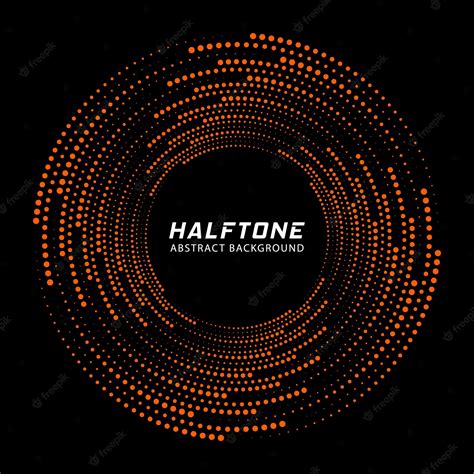 Premium Vector Abstract Dotted Halftone Modern Pattern Background