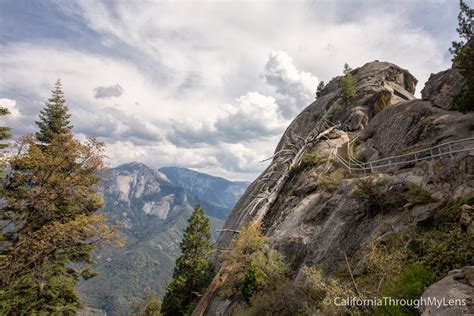 Moro Rock Sequoia National Parks Granite Dome California Through My