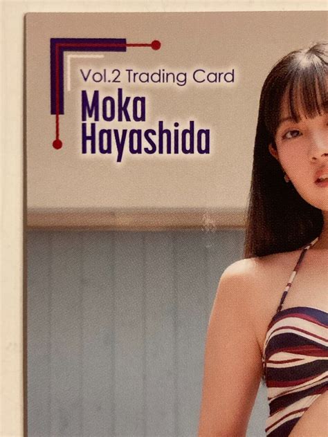 Moka Hayashida Vol2 Trading Card Japan Gravure Bikini Japanese Idol Rg25 Ebay