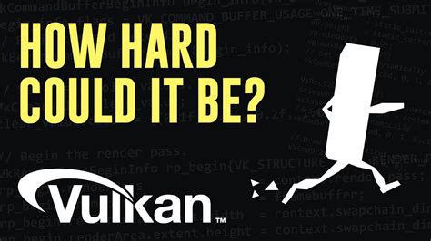 Writing A Vulkan Renderer From Scratch Part 0 Youtube