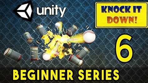 Explosion Effect Unity Tutorial For Beginners Knock It Down Part 6 Youtube