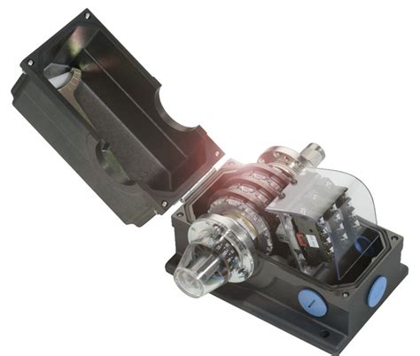 Cam Limit Switches Mounted To A Rotating Shaft To Determine Position At Specific Points Of The