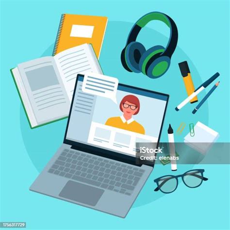 Konsep Pembelajaran Dan Pendidikan Online Ilustrasi Stok Unduh Gambar