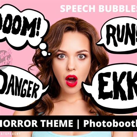 Speech Bubble Prop Etsy