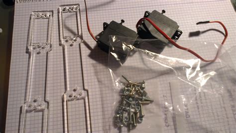 checkers the seven servo robot arm 8 steps with pictures