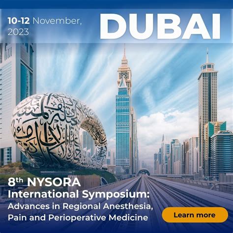 Nysora Inc On Linkedin Nysora Middle East 9th International Symposium