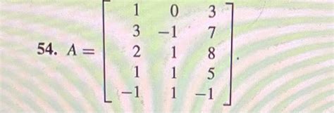 Solved Determine The Solution Set To The System Ax For The Chegg Com