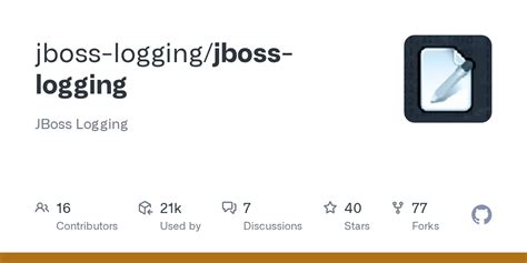 GitHub Jboss Logging Jboss Logging JBoss Logging