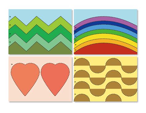 [도안 공유] 종이 오리기 종이 자르기 오리기 놀이 자르기 놀이 Pdf 파일 다운로드 육아커뮤니티 코끼리공장