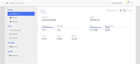 How To Install Ajenti Control Panel On Ubuntu 2004