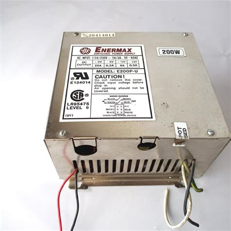 SWITCHING POWER SUPPLY AC INPUT V Used TESTED SIB Electric Inc