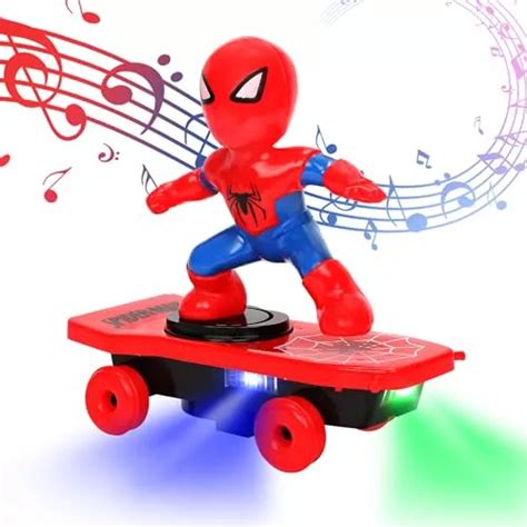 Spider Man Robot Toy Spider Robot Toy Con Luces Y Sonidos 3 Cuotas Sin Interés