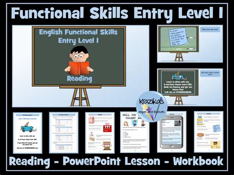 English Functional Skills Entry Level 1 Reading Teaching Resources