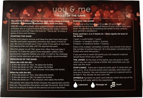 You And Me A Game Of Love And Intimacy Couples Adult Game Christian