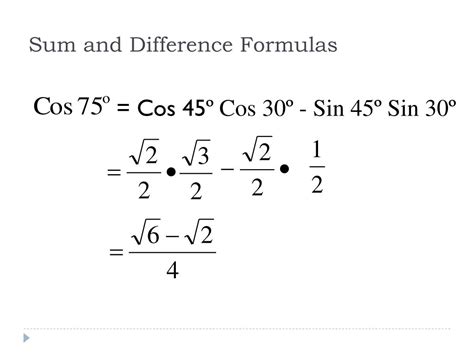 PPT Sum And Difference Formulas PowerPoint Presentation Free Download ID 2978024