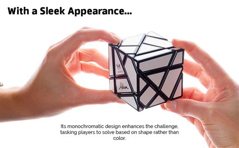 Amazon Com Meffert S Ghost Cube The Original Shape Shifting D Brainteaser Puzzle Travel